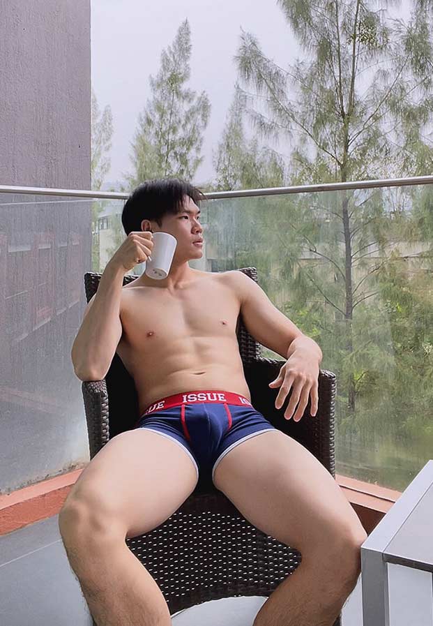 Boat Chaiwat เปิดวาร์ปนายแบบหุ่นเป๊ะ หน้าหล่อเป้าตุง เห็นแล้วชวนฟิน